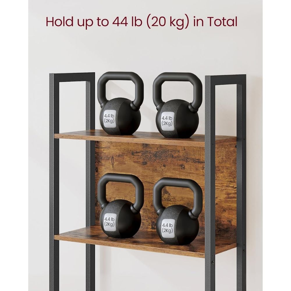 Bragg Taipei 5-Tier Standing Storage Display Shelf Bookcase