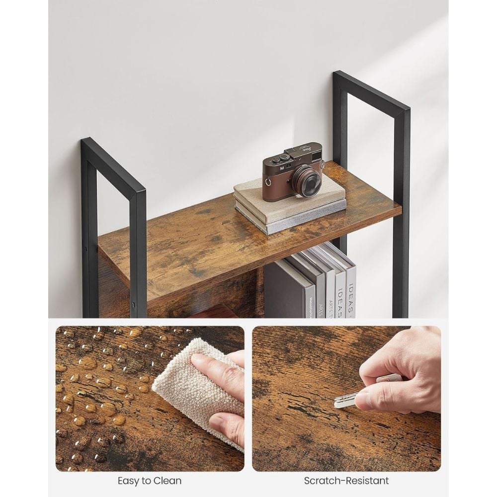 Bragg Taipei 5-Tier Standing Storage Display Shelf Bookcase